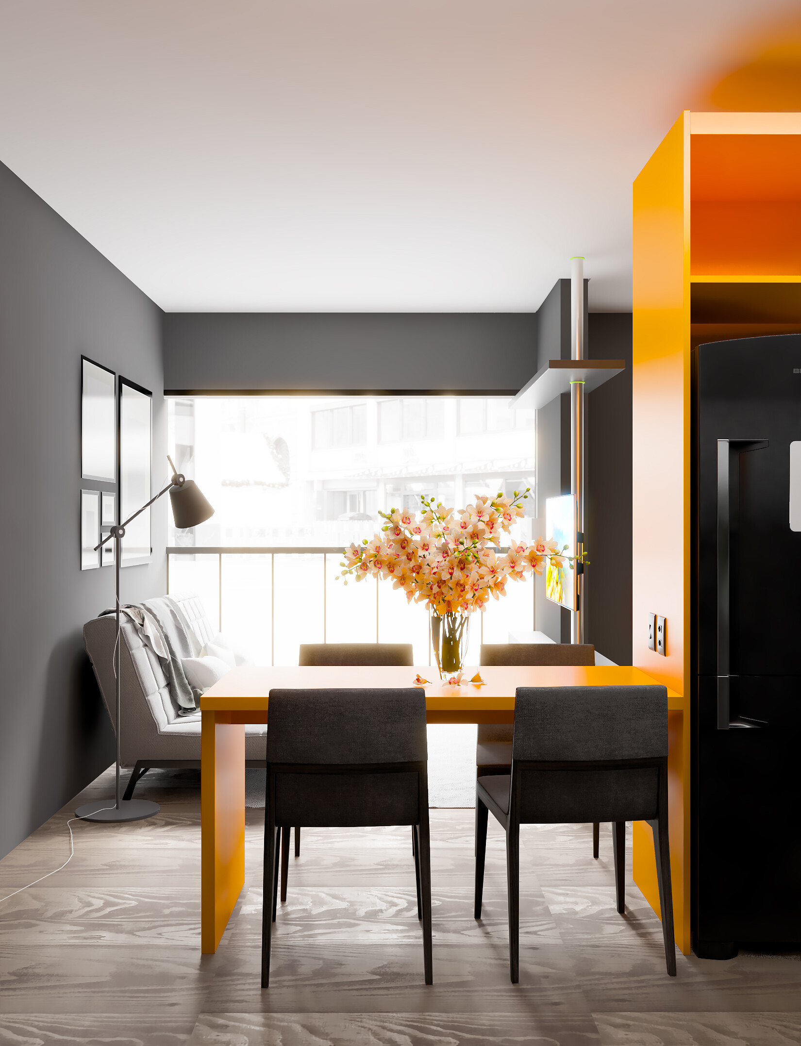 ArtStation - Orange Loft