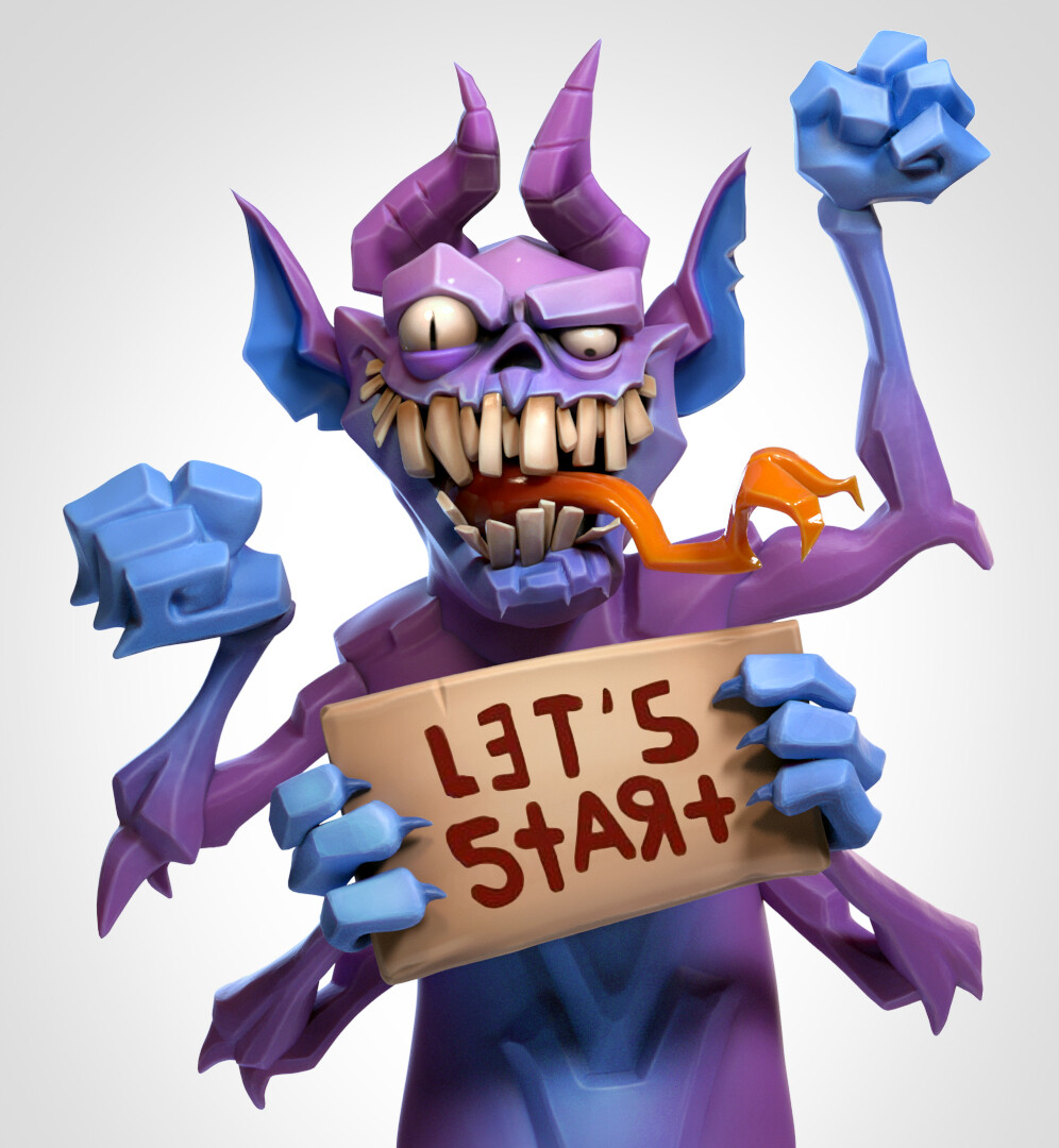 ArtStation - Monster Speed Sculpt