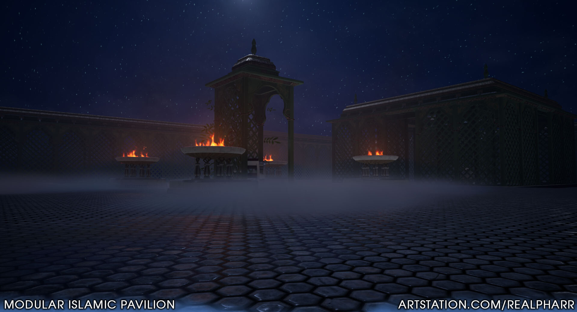 Michael Padgett - Dinusty Challenge - Modular Islamic Pavilion ...