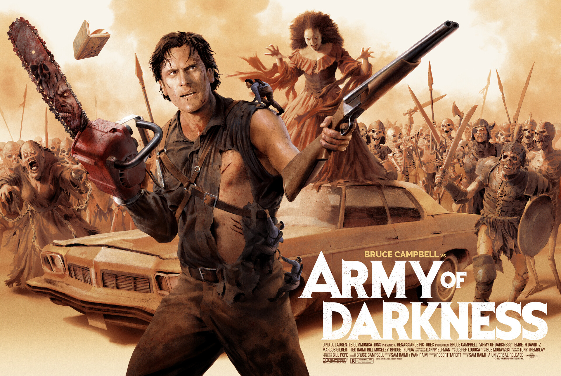 ArtStation - Army of Darkness | Screen Print Poster