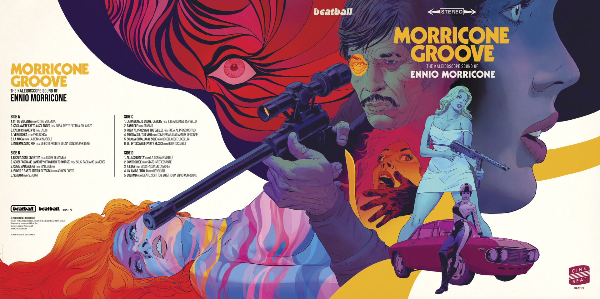 ArtStation - Morricone Groove | Album Artwork