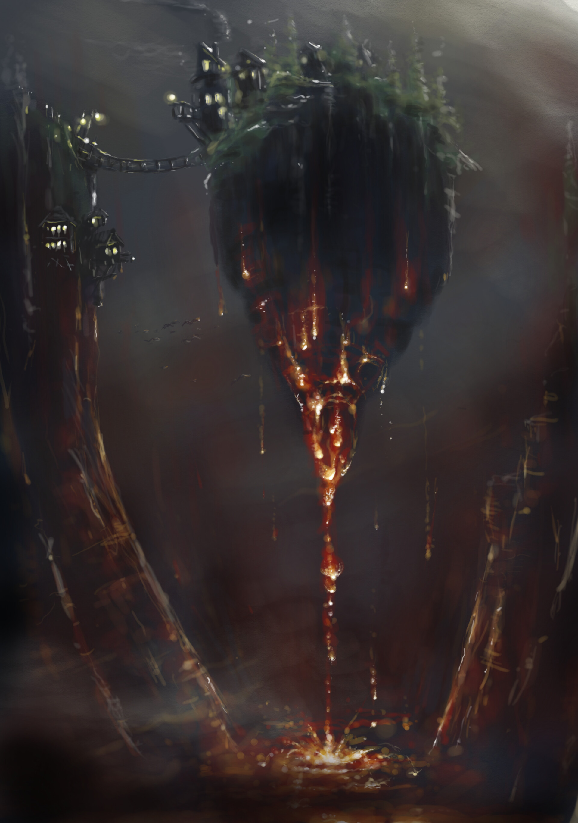 ArtStation - molten rock of eternal life