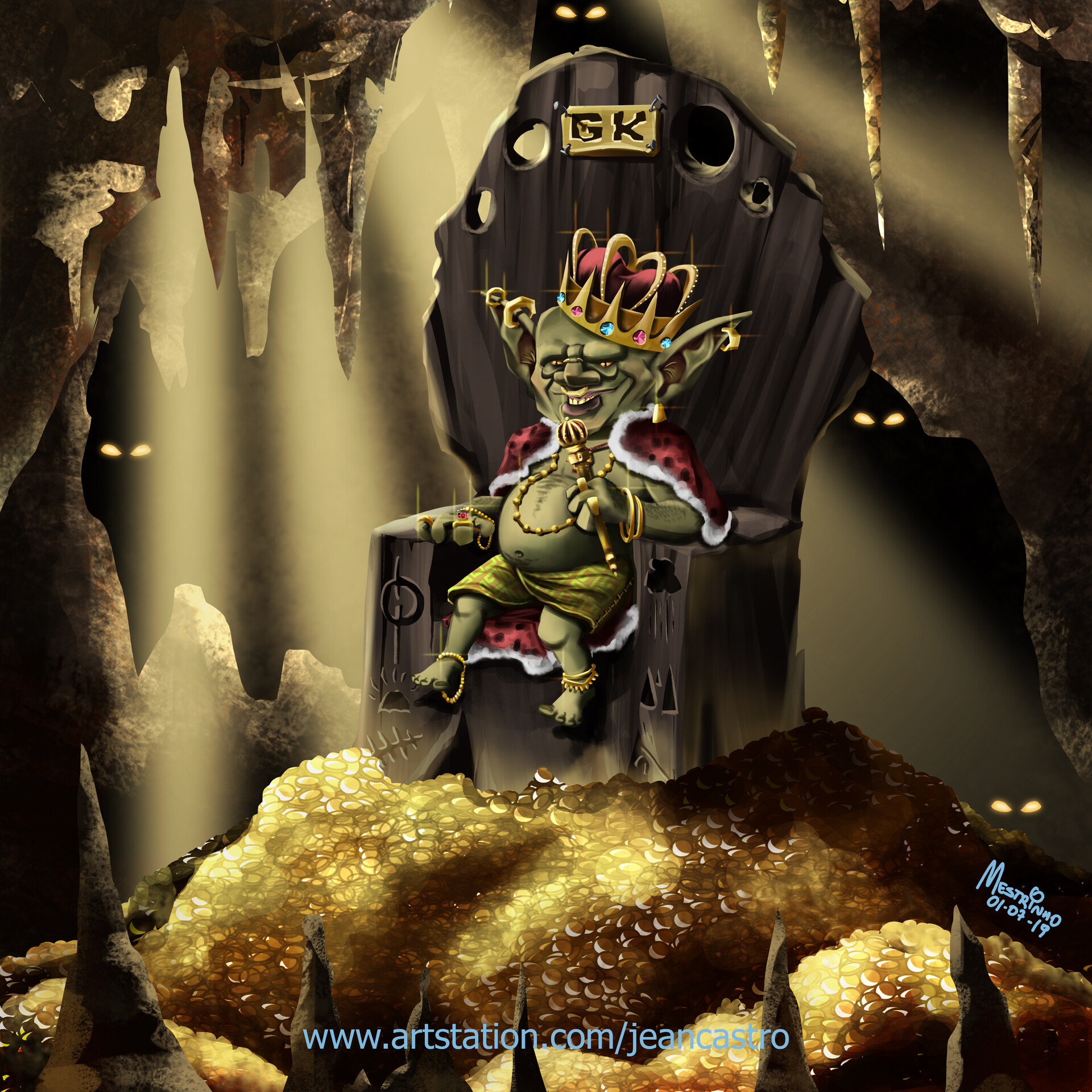 ArtStation - Goblin King