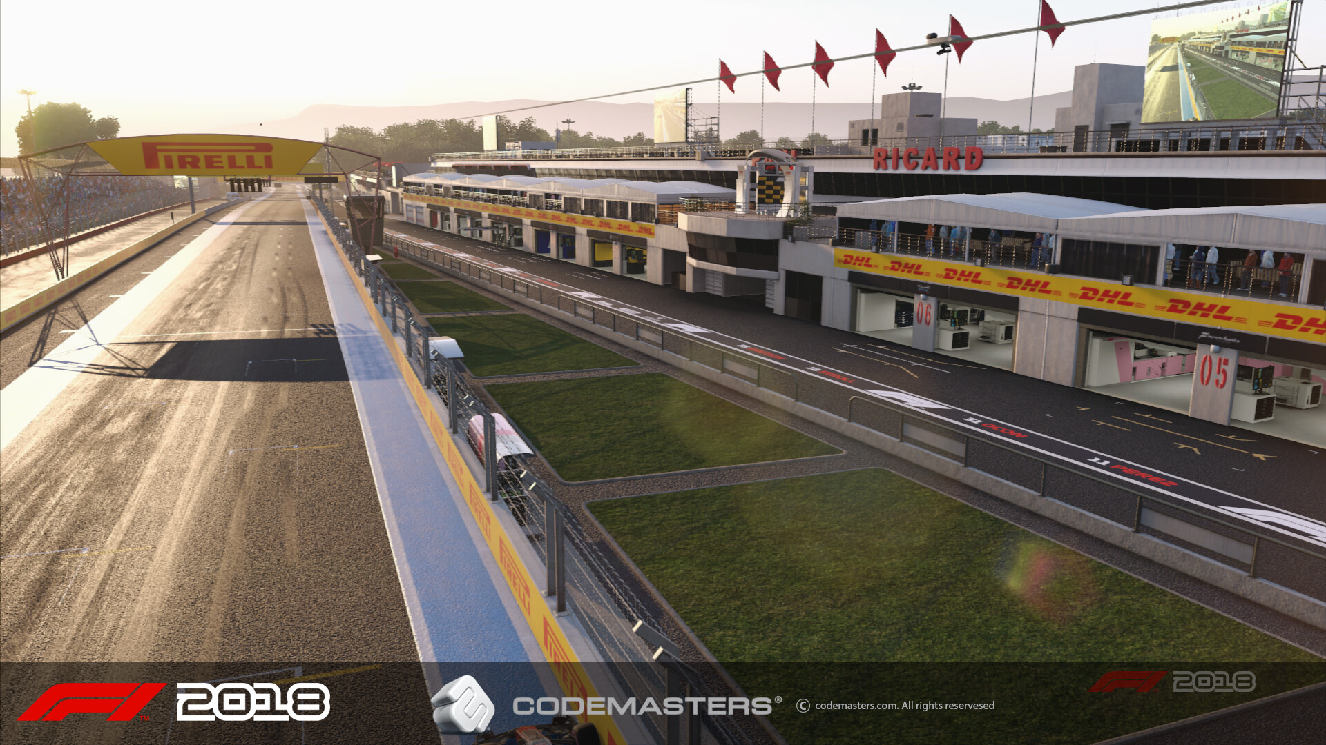 ArtStation - f1 2018 environment