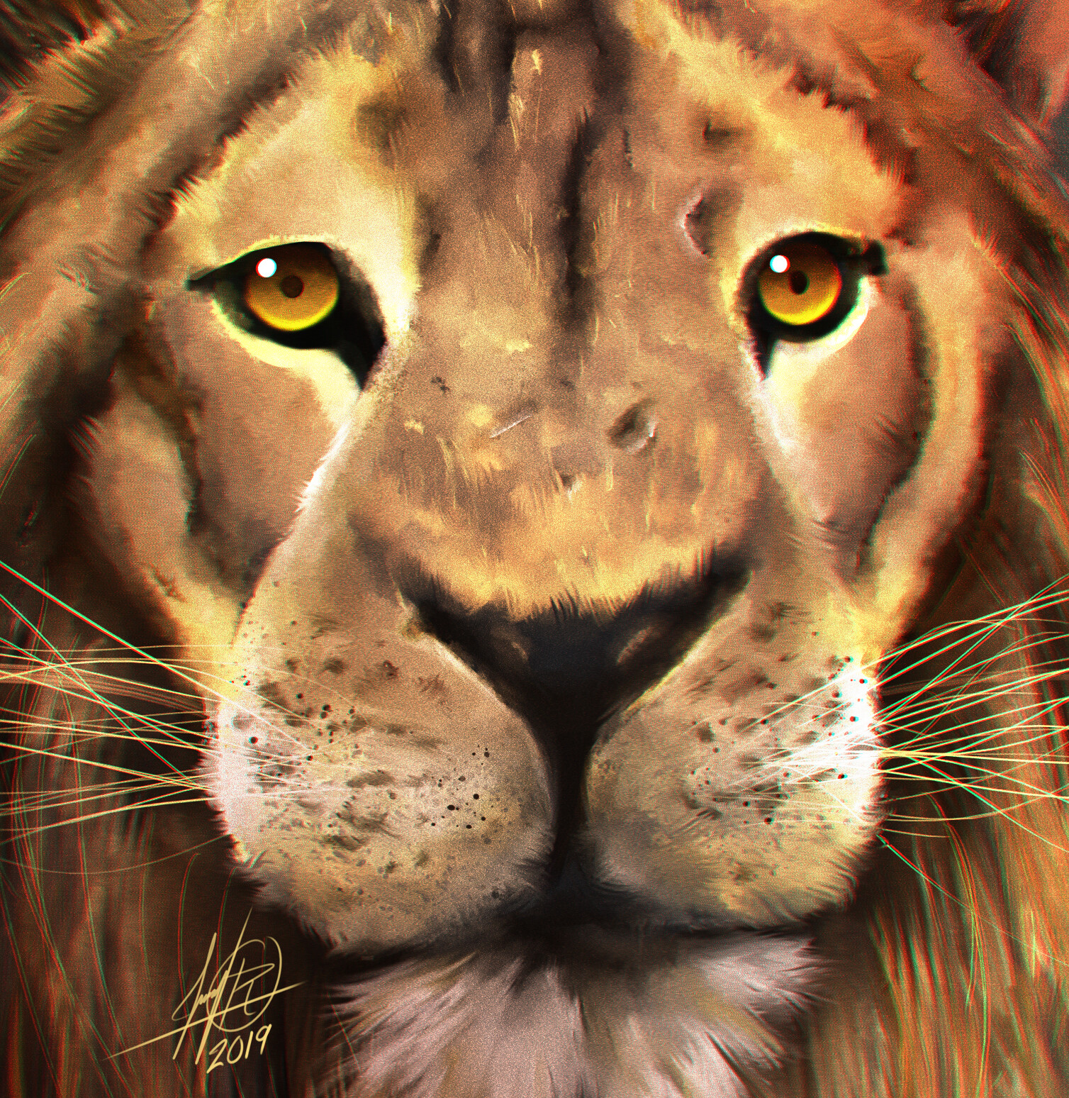 Juan Carlos Guzman - Lion King - Portrait