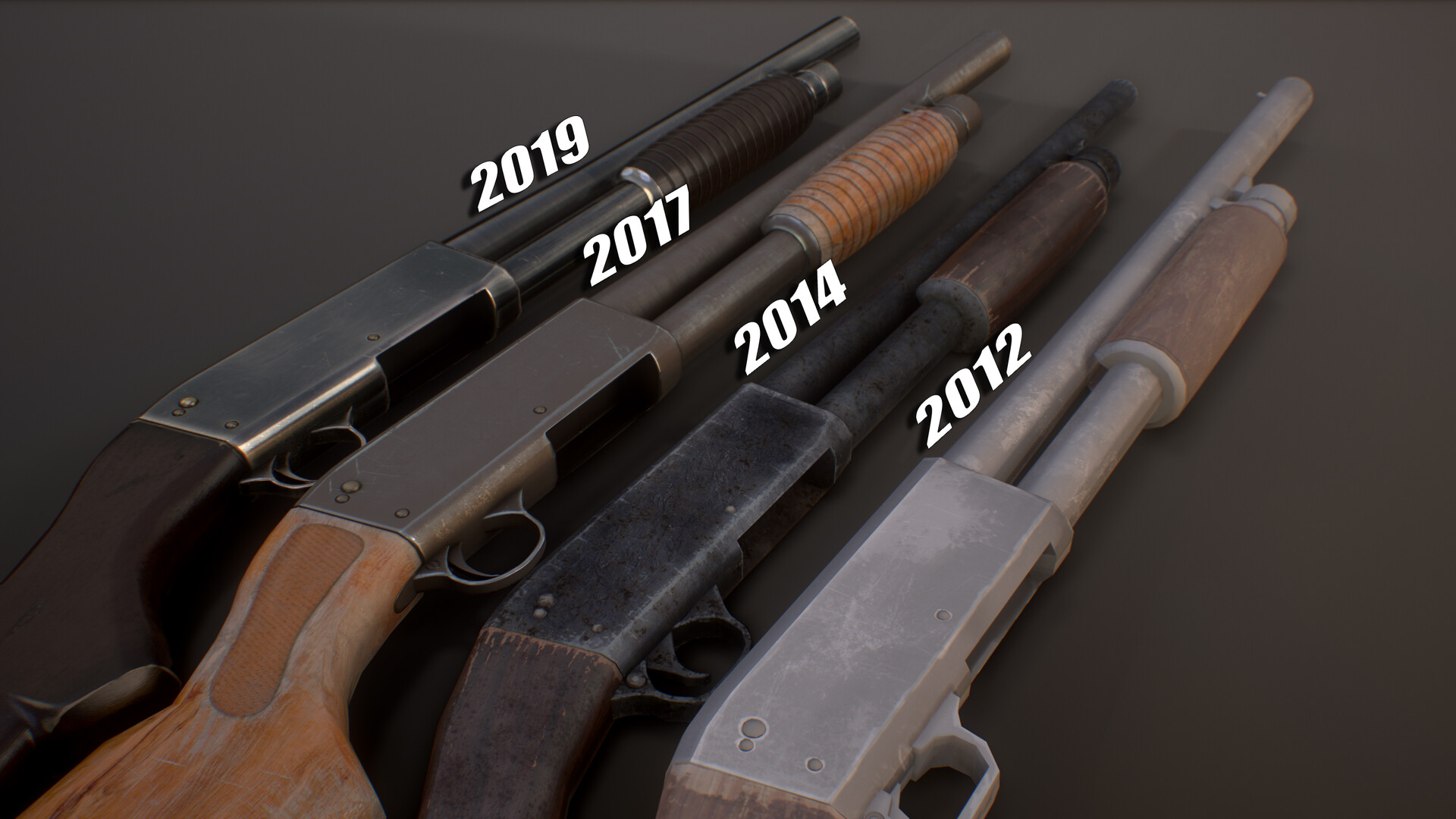 ArtStation - M37 Over the Years
