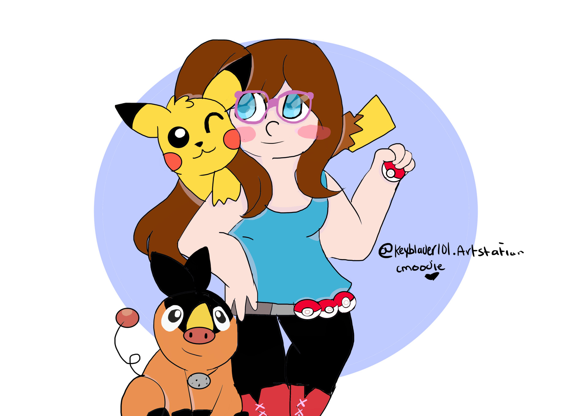 ArtStation - Pokemon trainer