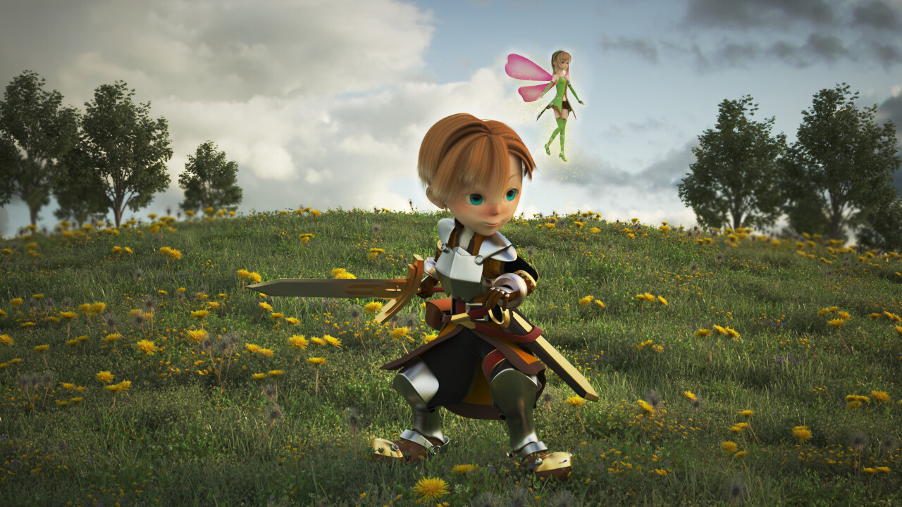 ArtStation - The Little Knight