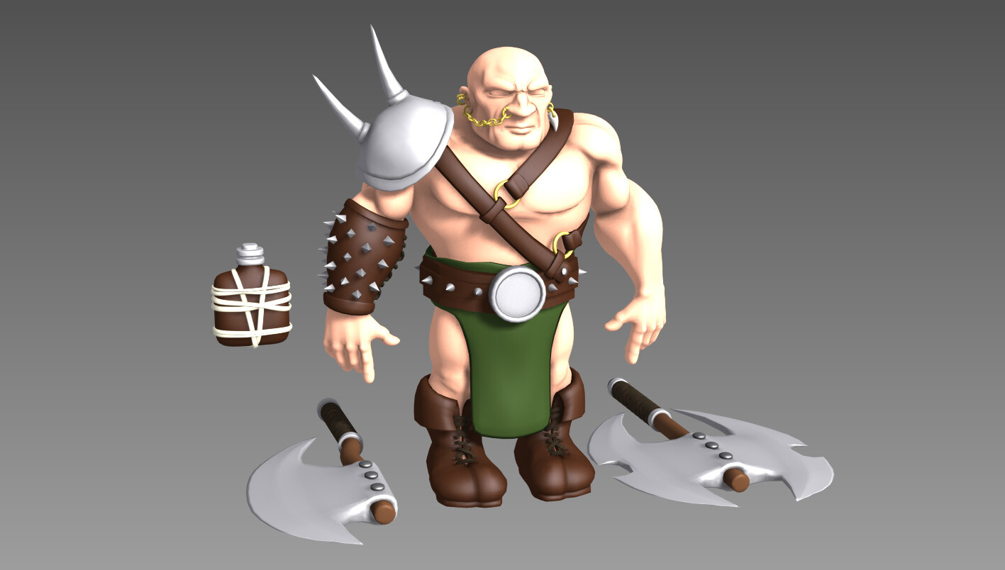 Kostas MacFarlane - Dwarf - Modeling tutorial