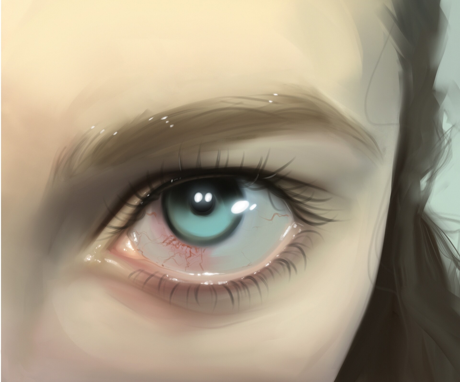 ArtStation - Eye study