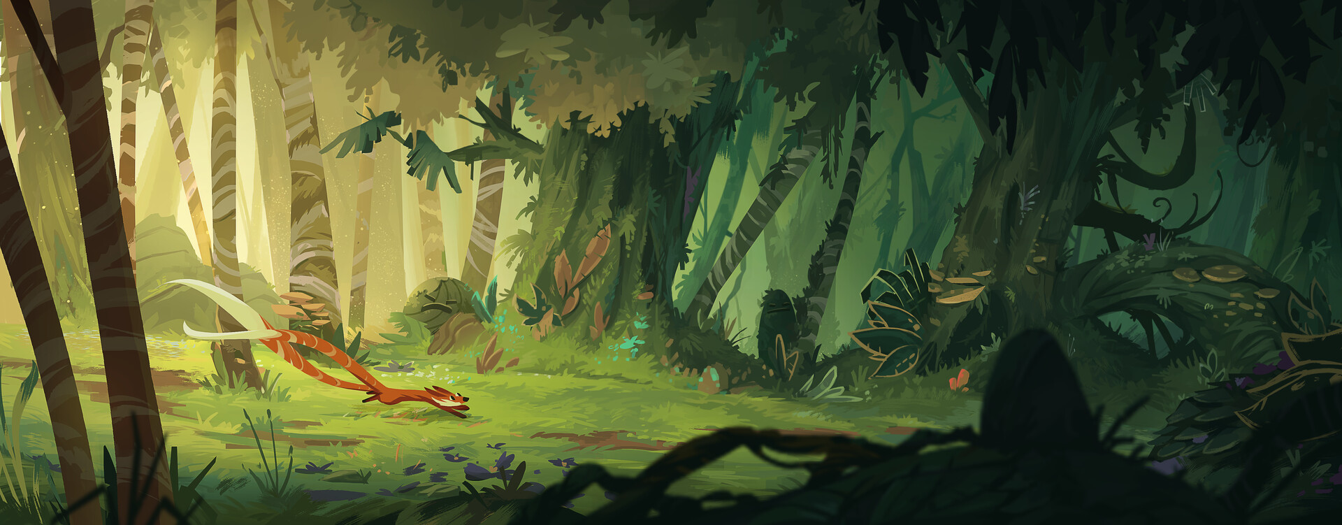 ArtStation - Vibrant Forest