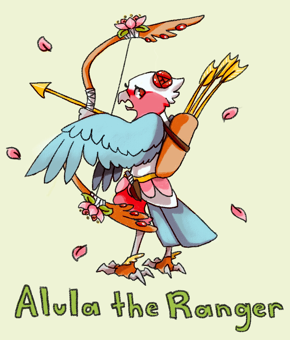 Jay Lam - D&D Character Designs: Alula the Ranger