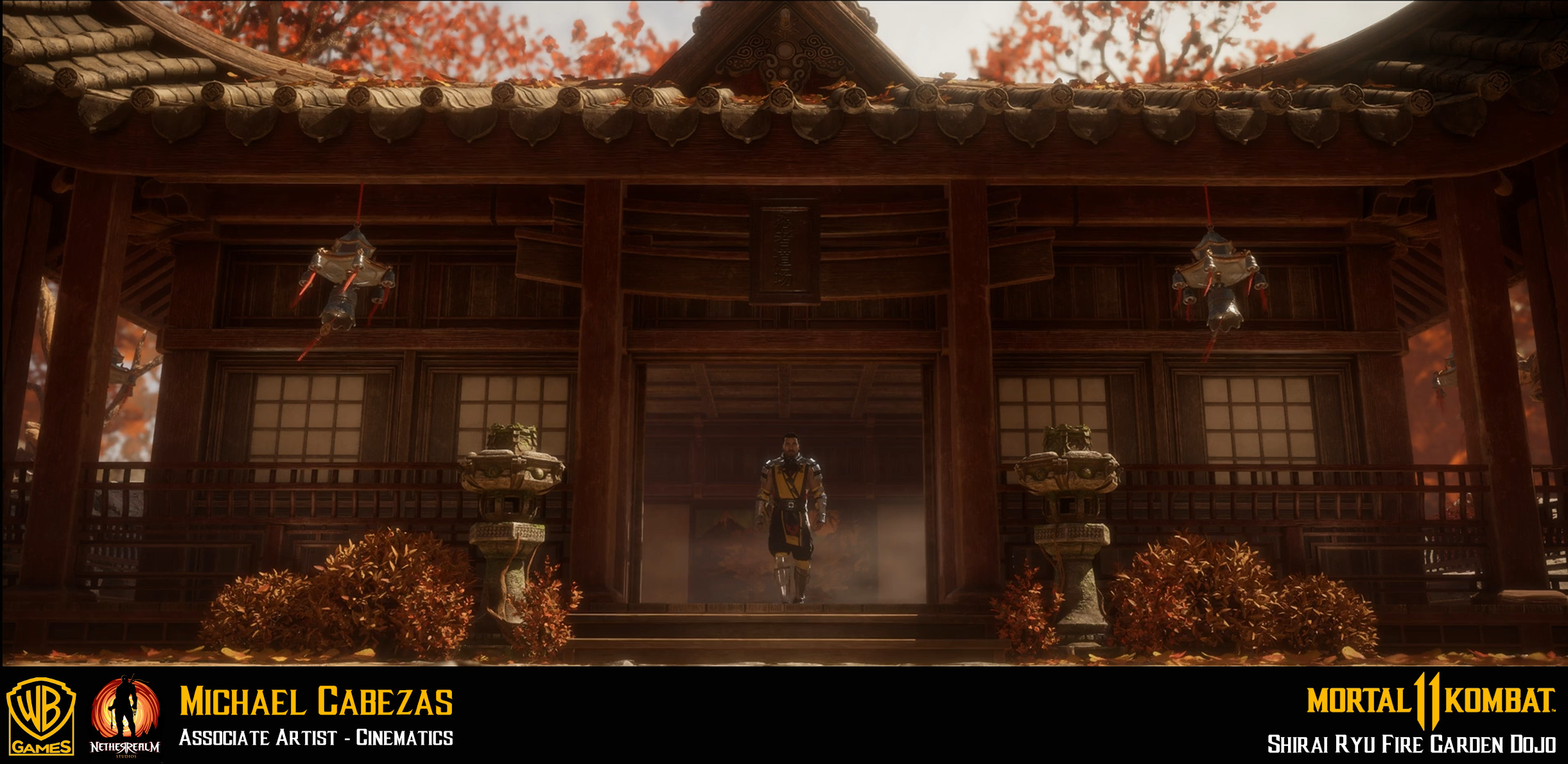 Michael Cabezas - Mortal Kombat 11 Cinematic Shirai Ryu Fire Garden