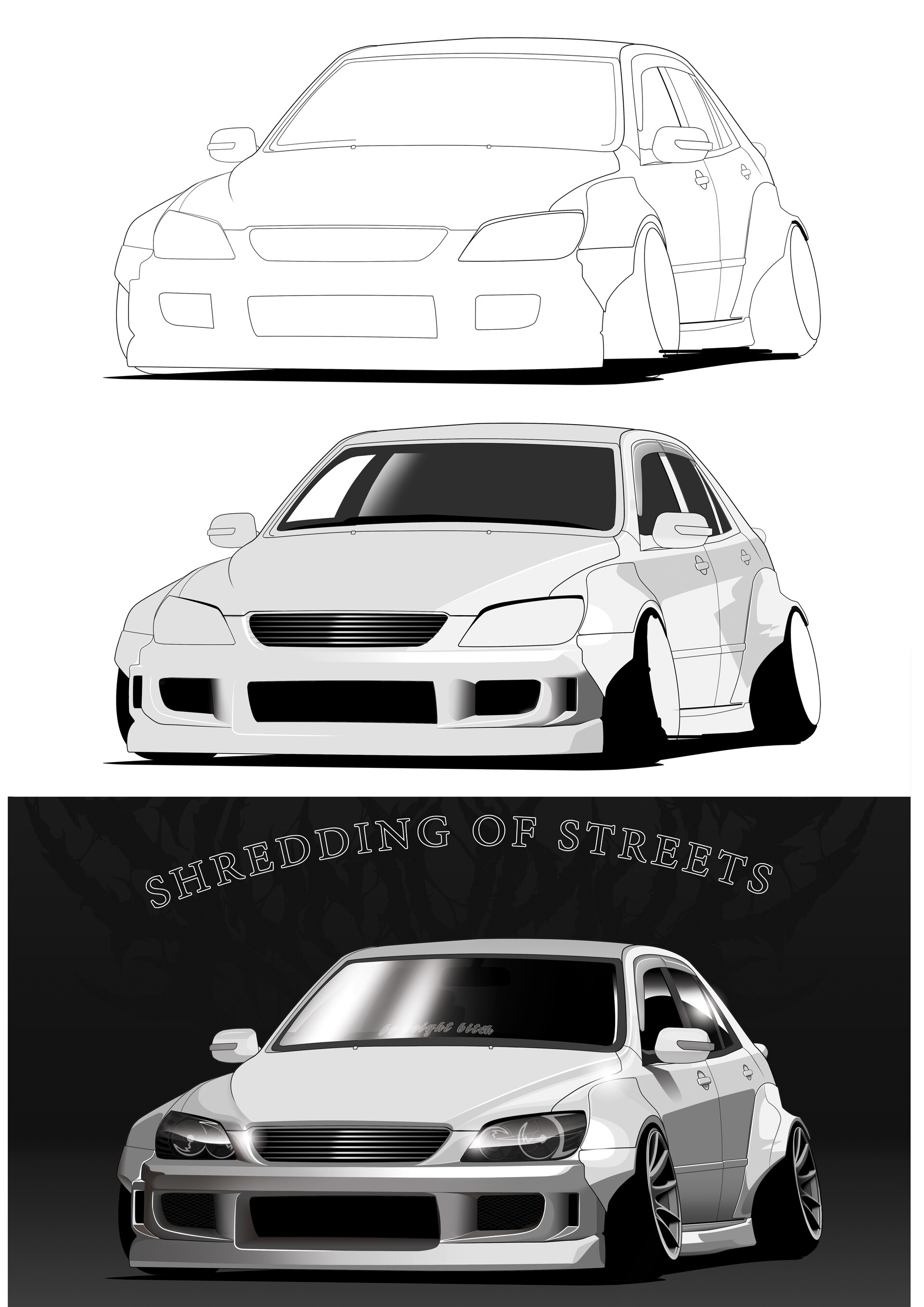 ArtStation - Toyota altezza