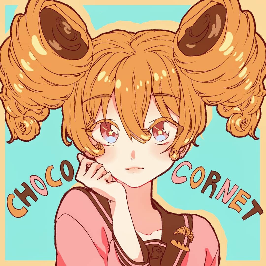 ArtStation - Chocolate Cornet Girl