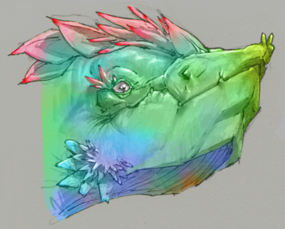 ArtStation - Swamp Dragon