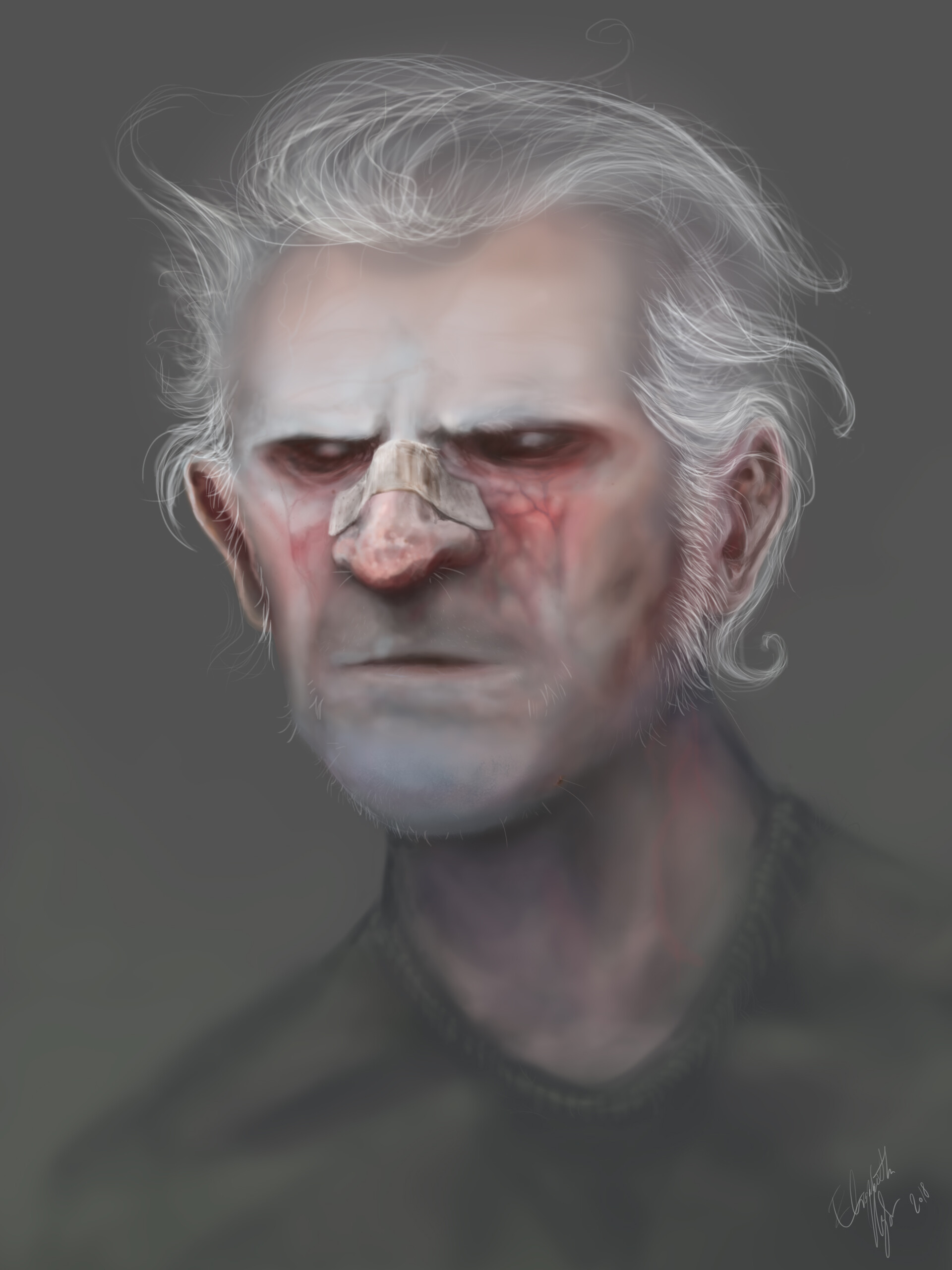 ArtStation - Grumpy man