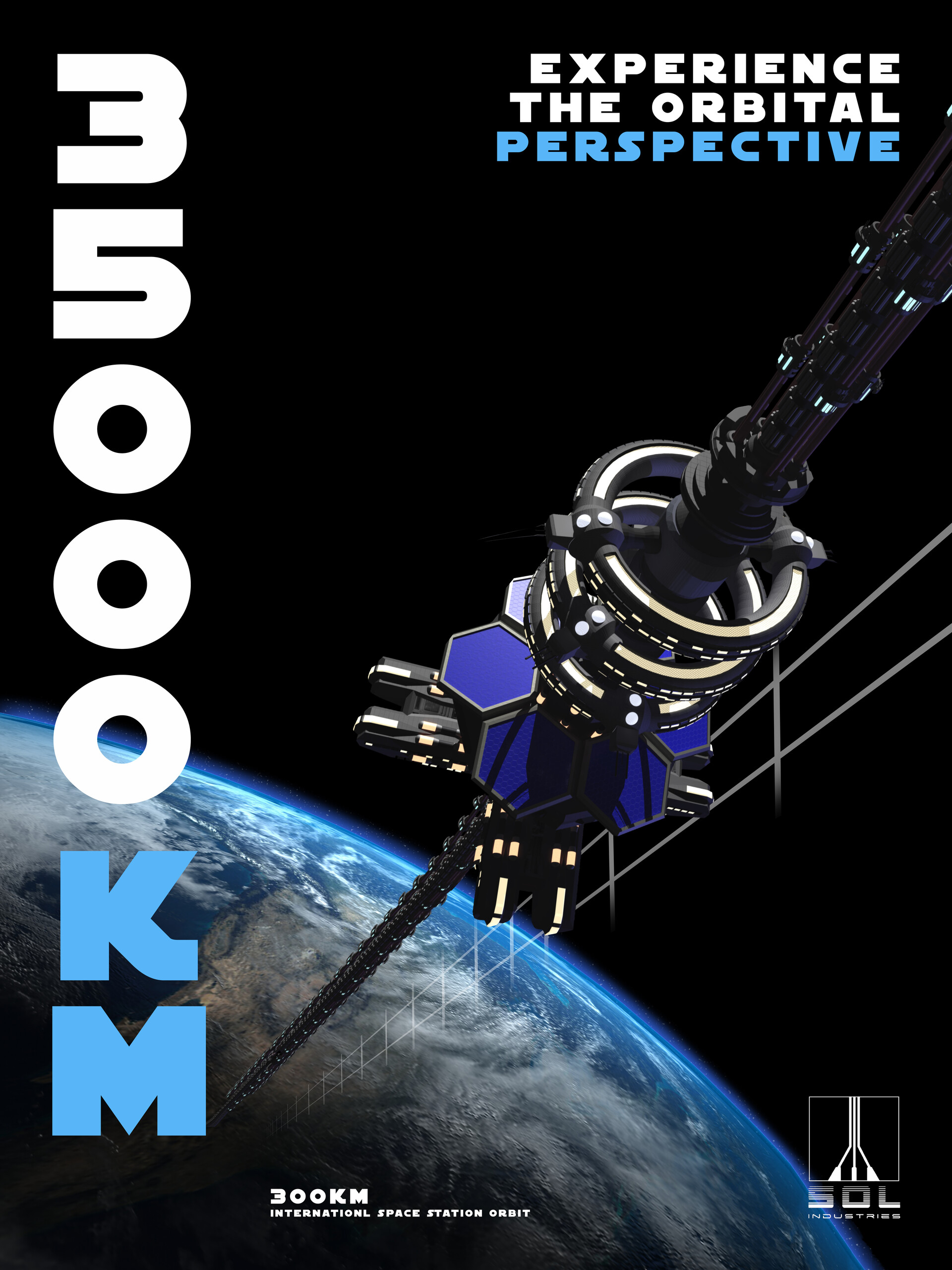 ArtStation - Sol Industries - Space Elevator