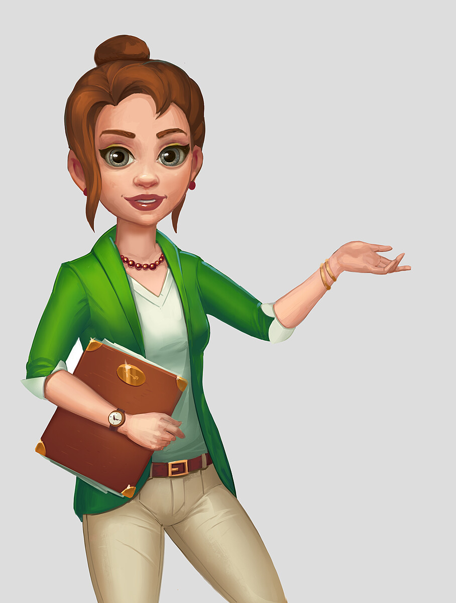 ArtStation - Character for imaginary project.