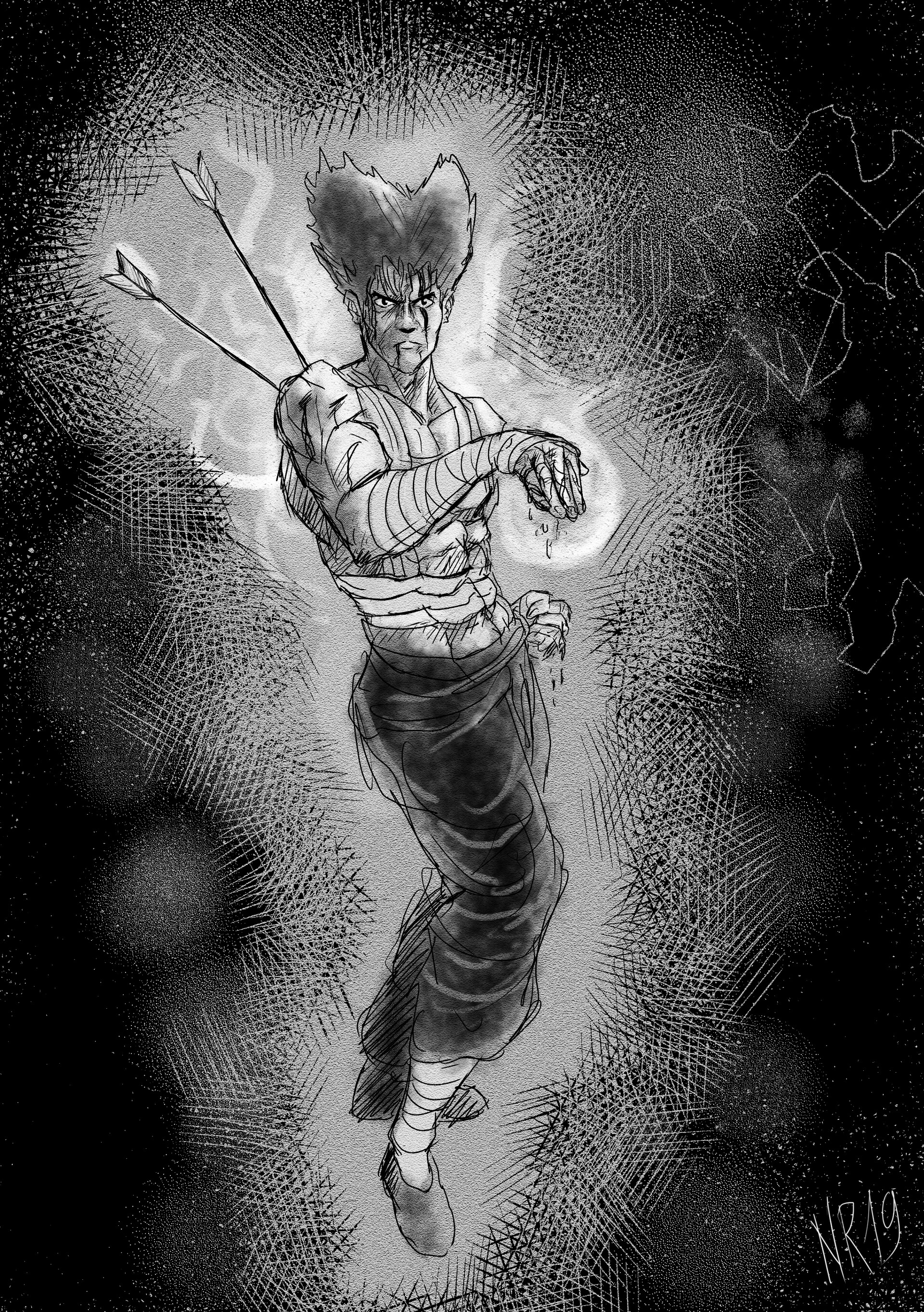 ArtStation - Garoh - 30 min speed drawing