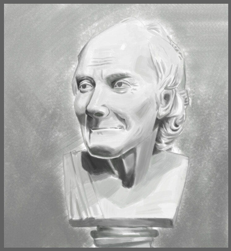 ArtStation - model plaster practice