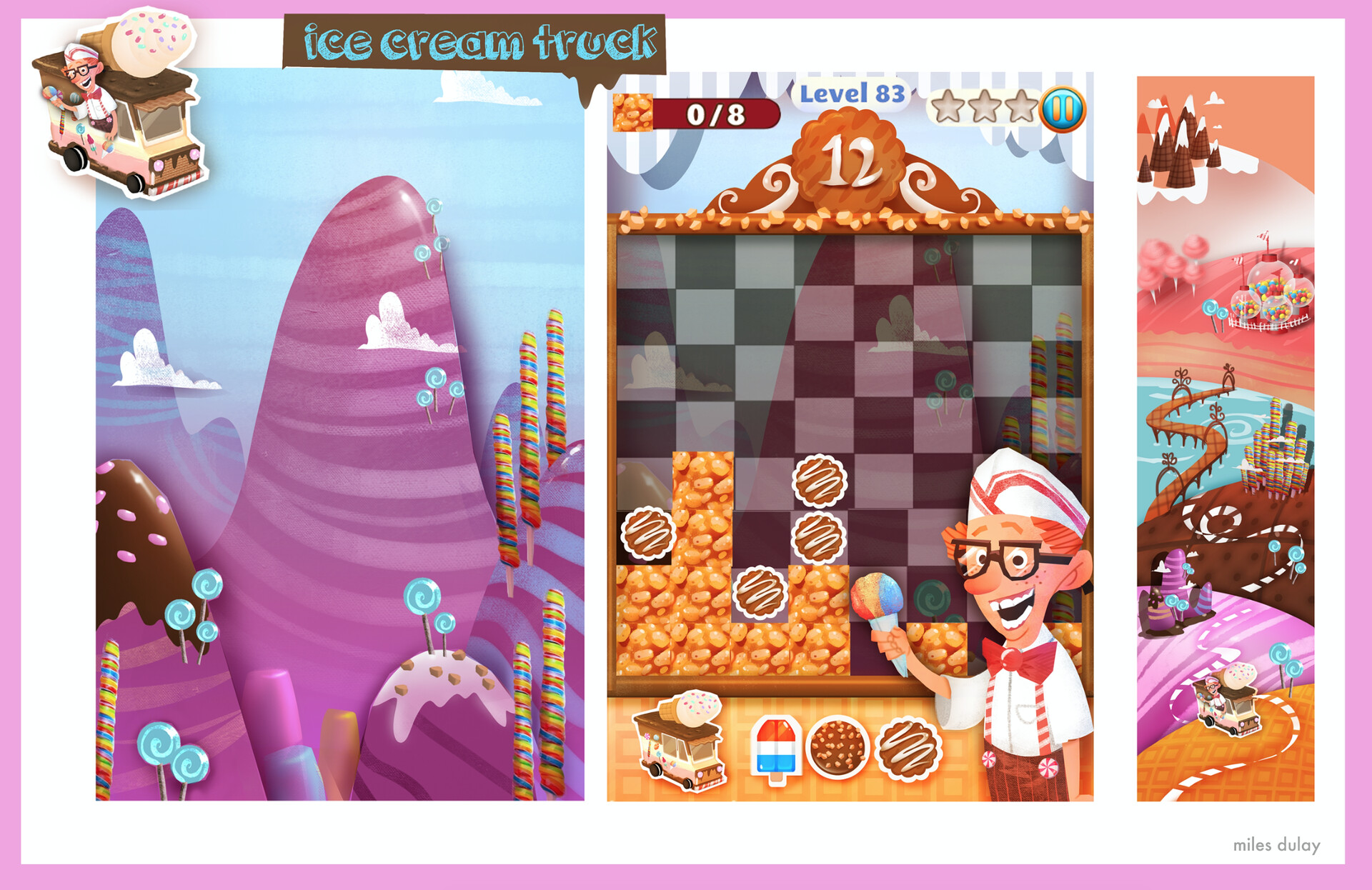 ArtStation - Ice Cream Match 3