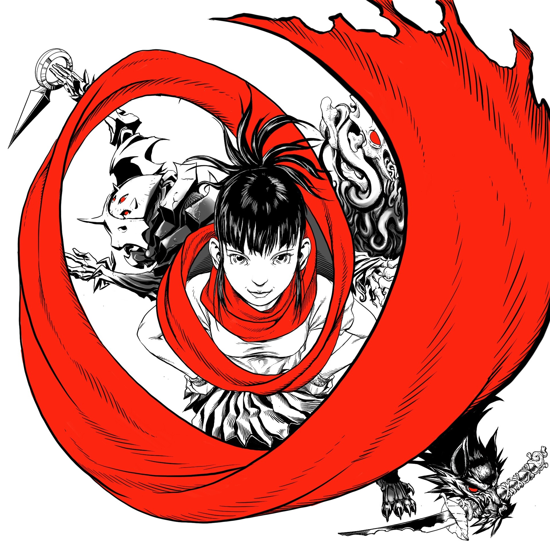 ArtStation - Scarf the Red