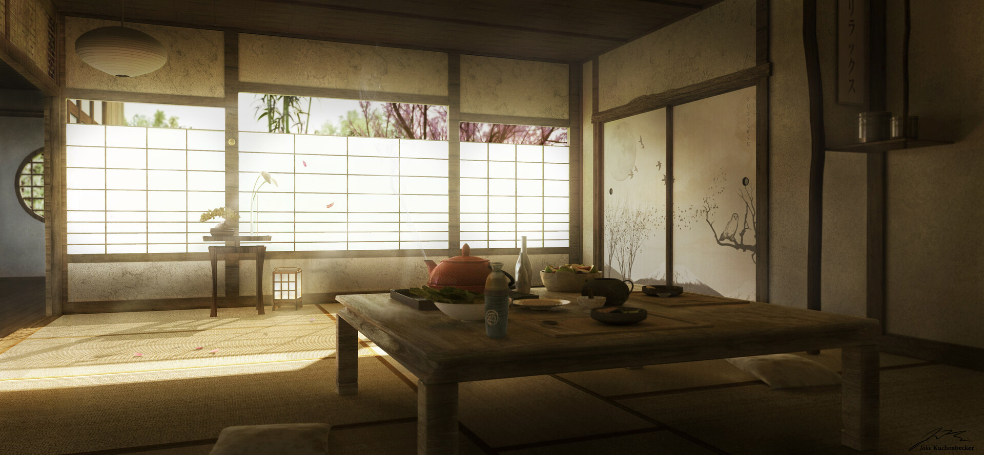 ArtStation - Japanese Tea House