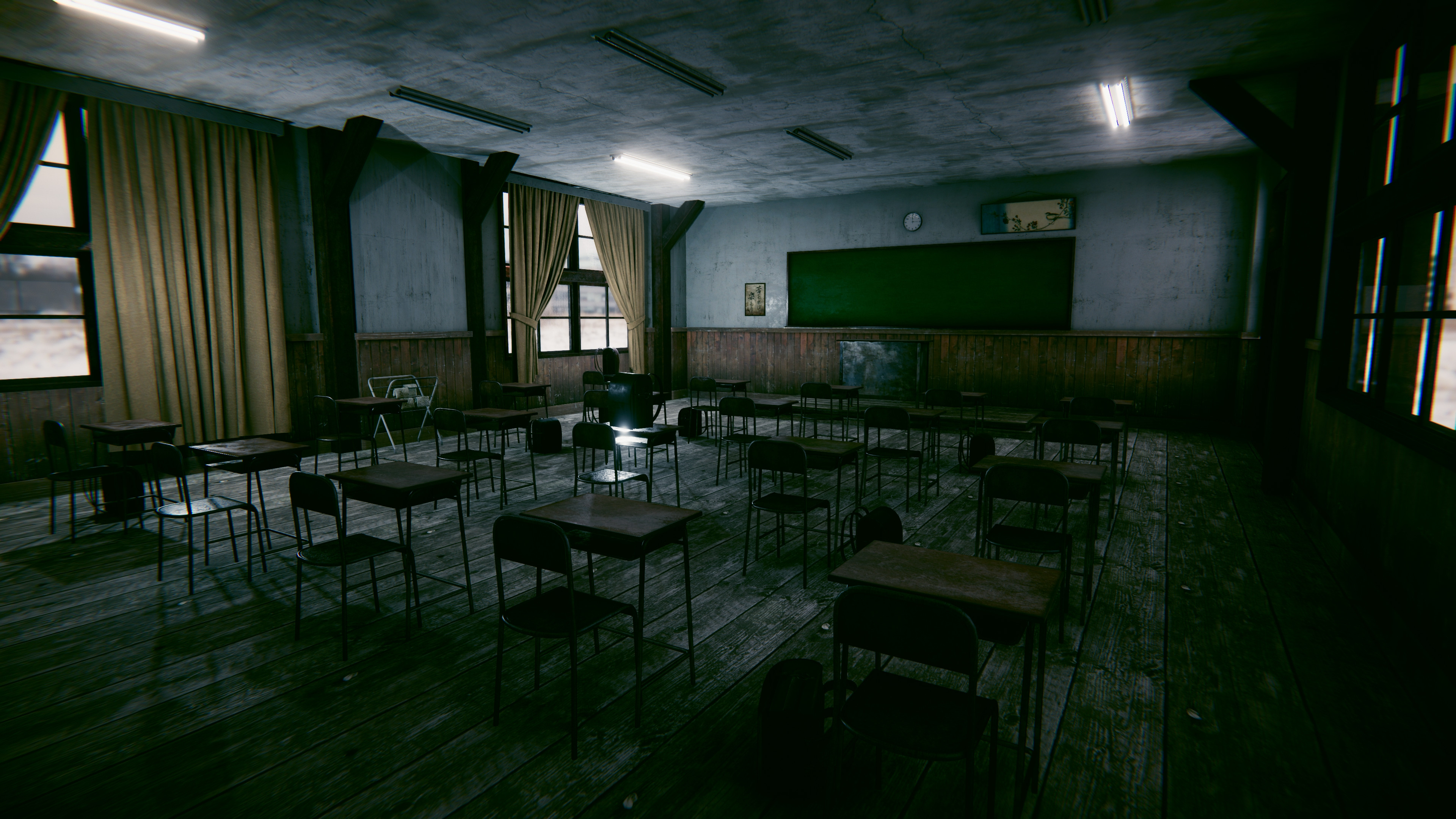 Yasuka Taira - HQ Modular Old Japanese Classroom