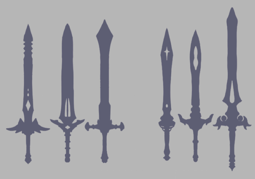 ArtStation - Test of sword for an holy knight