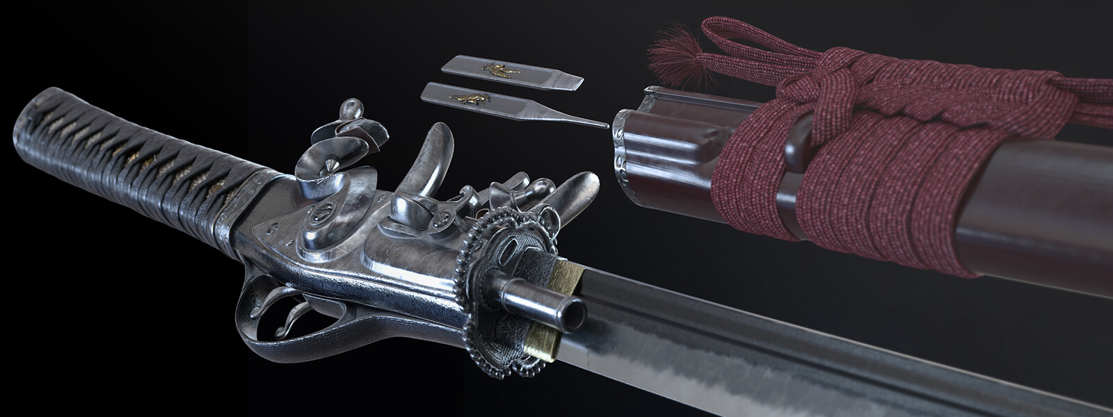 Motoki Nakazawa - Gun Katana