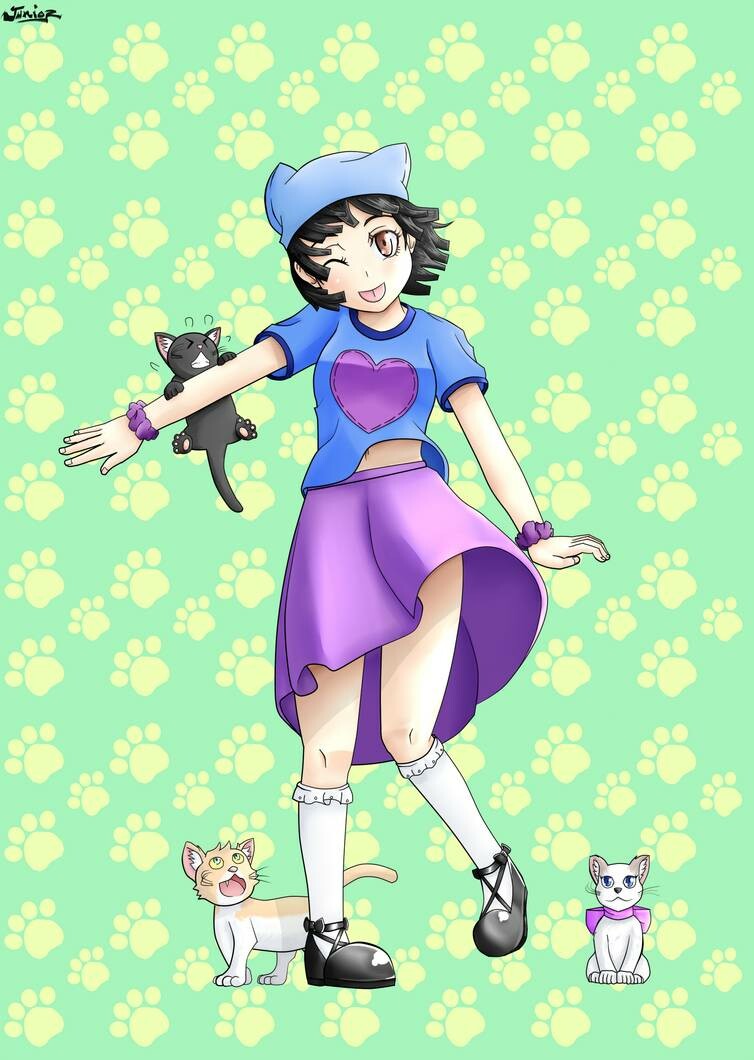 ArtStation - My Oc Nene-chan