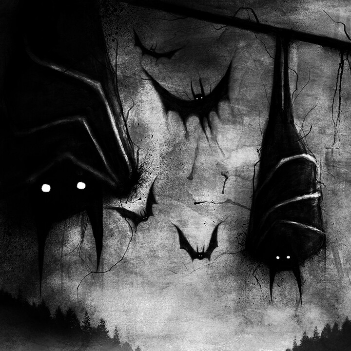 ArtStation - A Colony of Bats