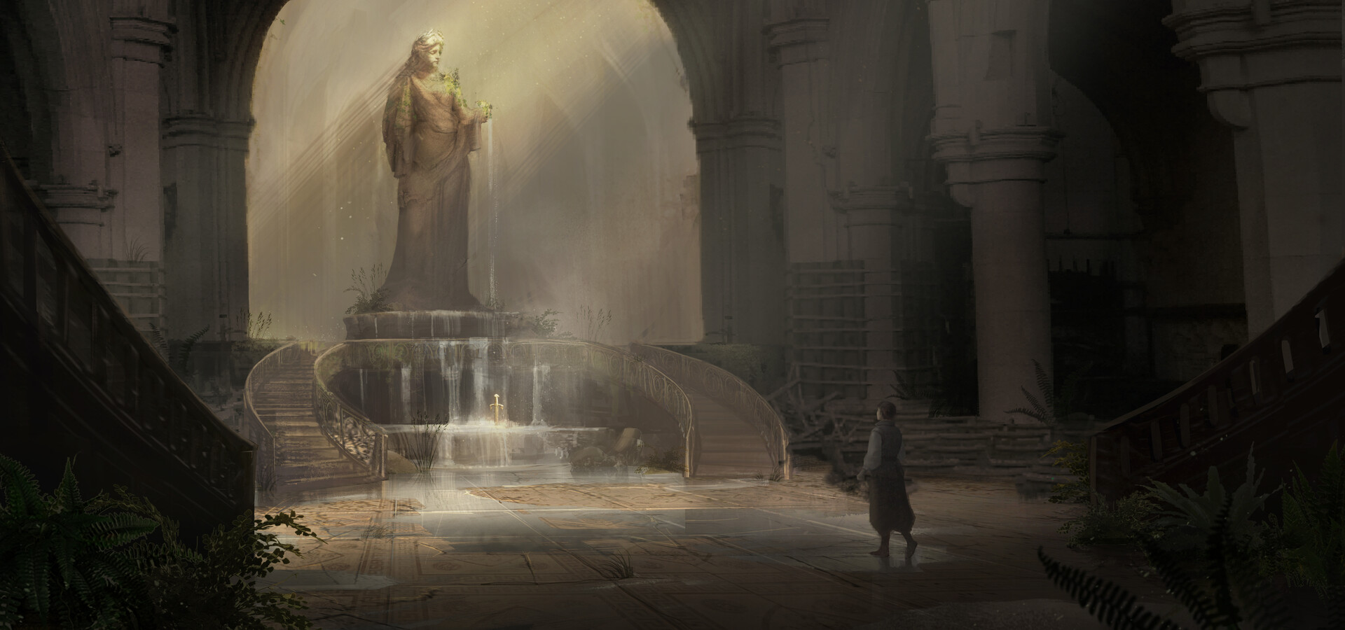 ArtStation - Shrine Interior