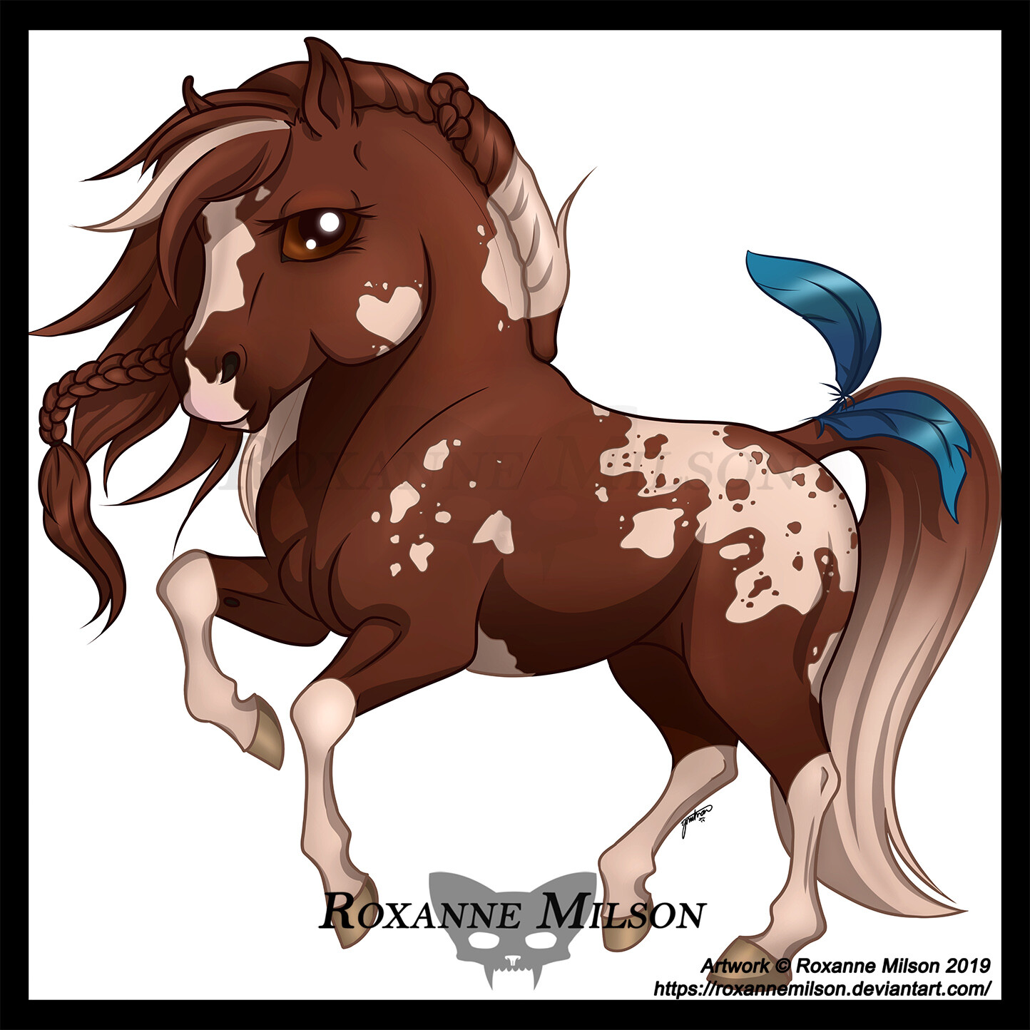 ArtStation - Little Spotted pony