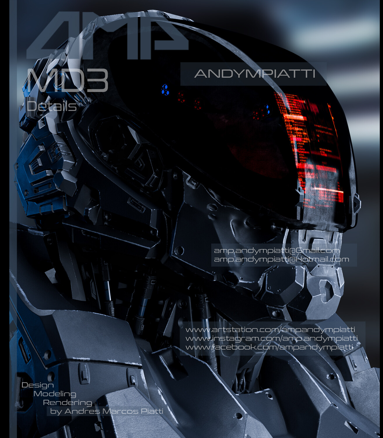 ArtStation - MD3 details 01, Andy M Piatti