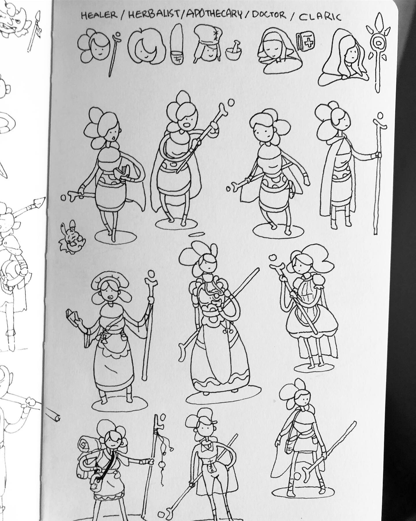 Tien Chi - Healer (Poses and Costumes)