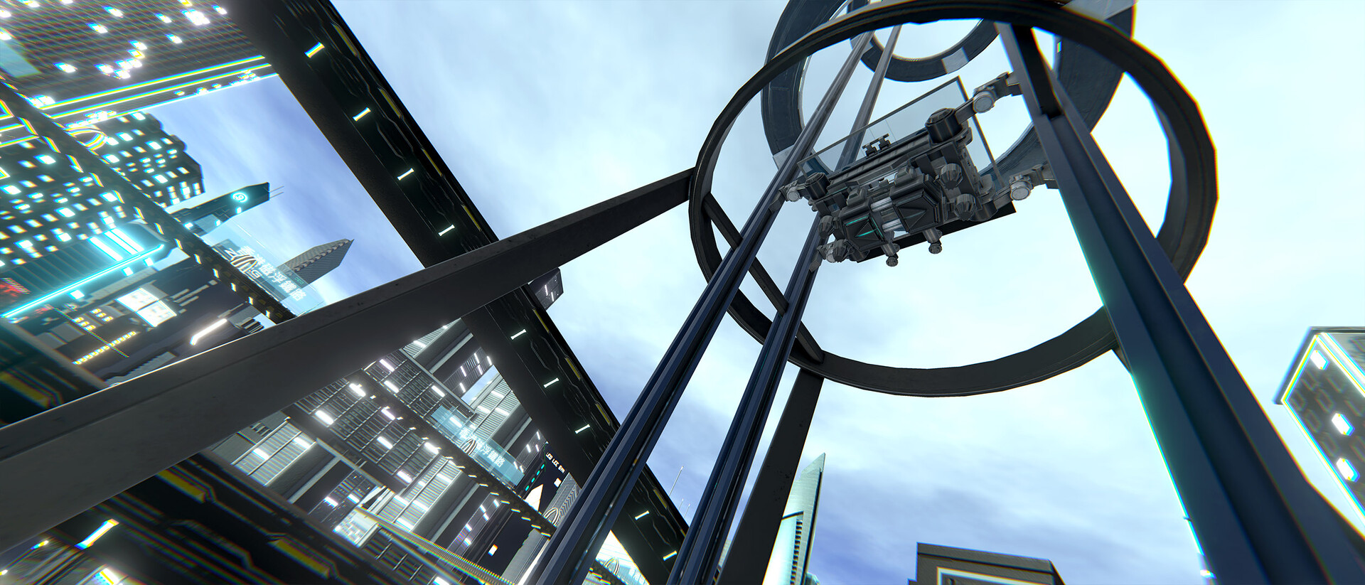 Cola River - Amber Sky 2088 Beanstalk Station