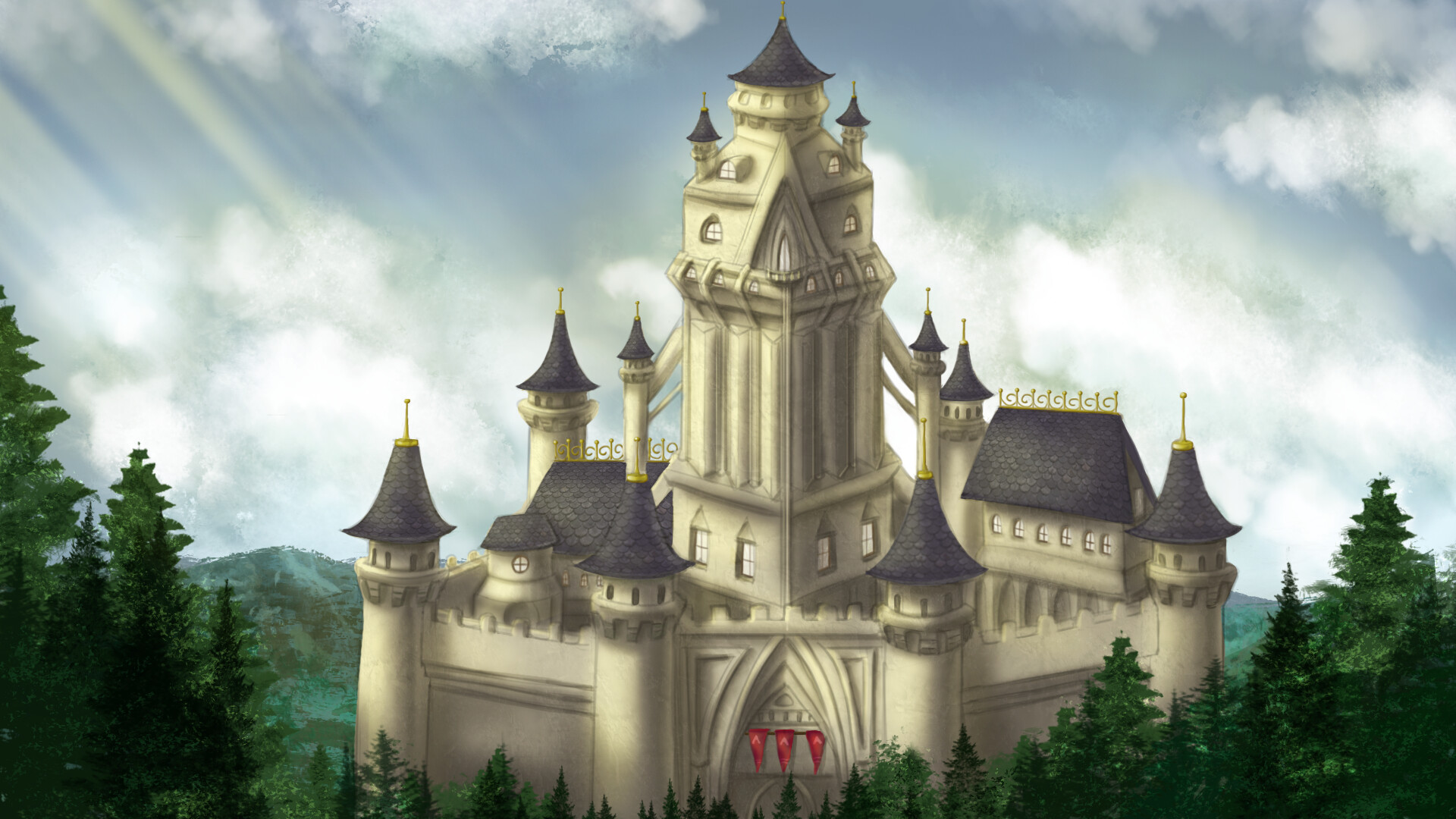 ArtStation - Castle Concept Design