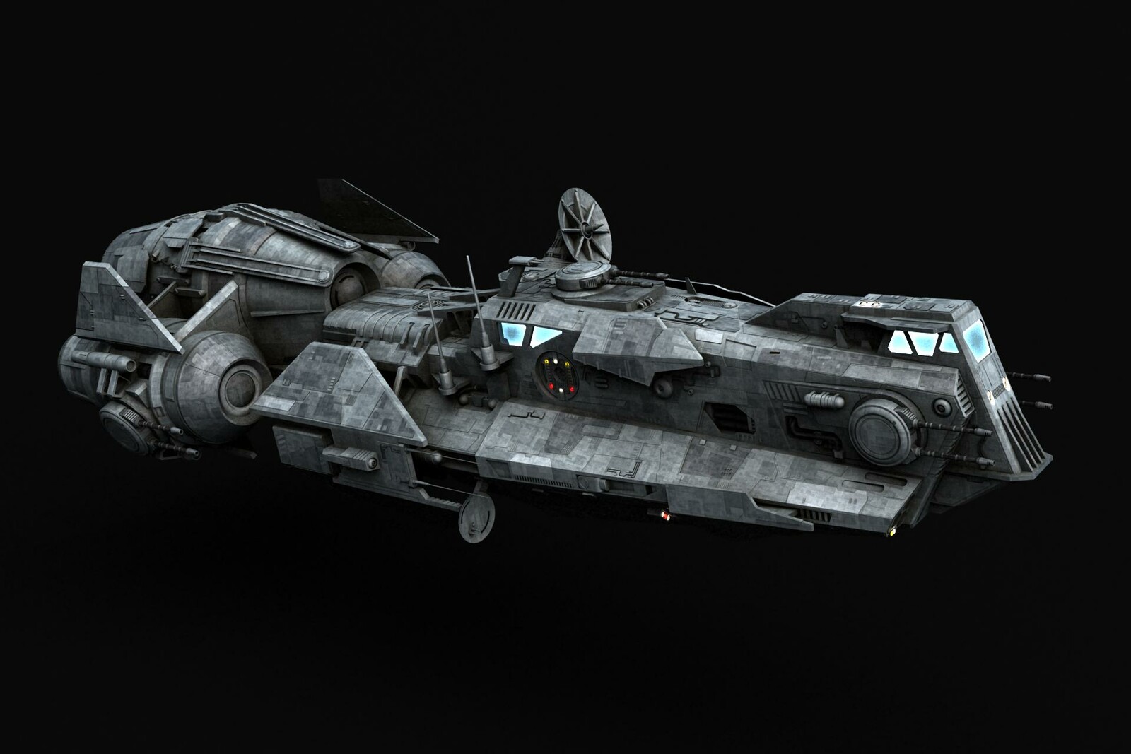 Alexander Ivanov - Galactic Empire Thranta-class corvette