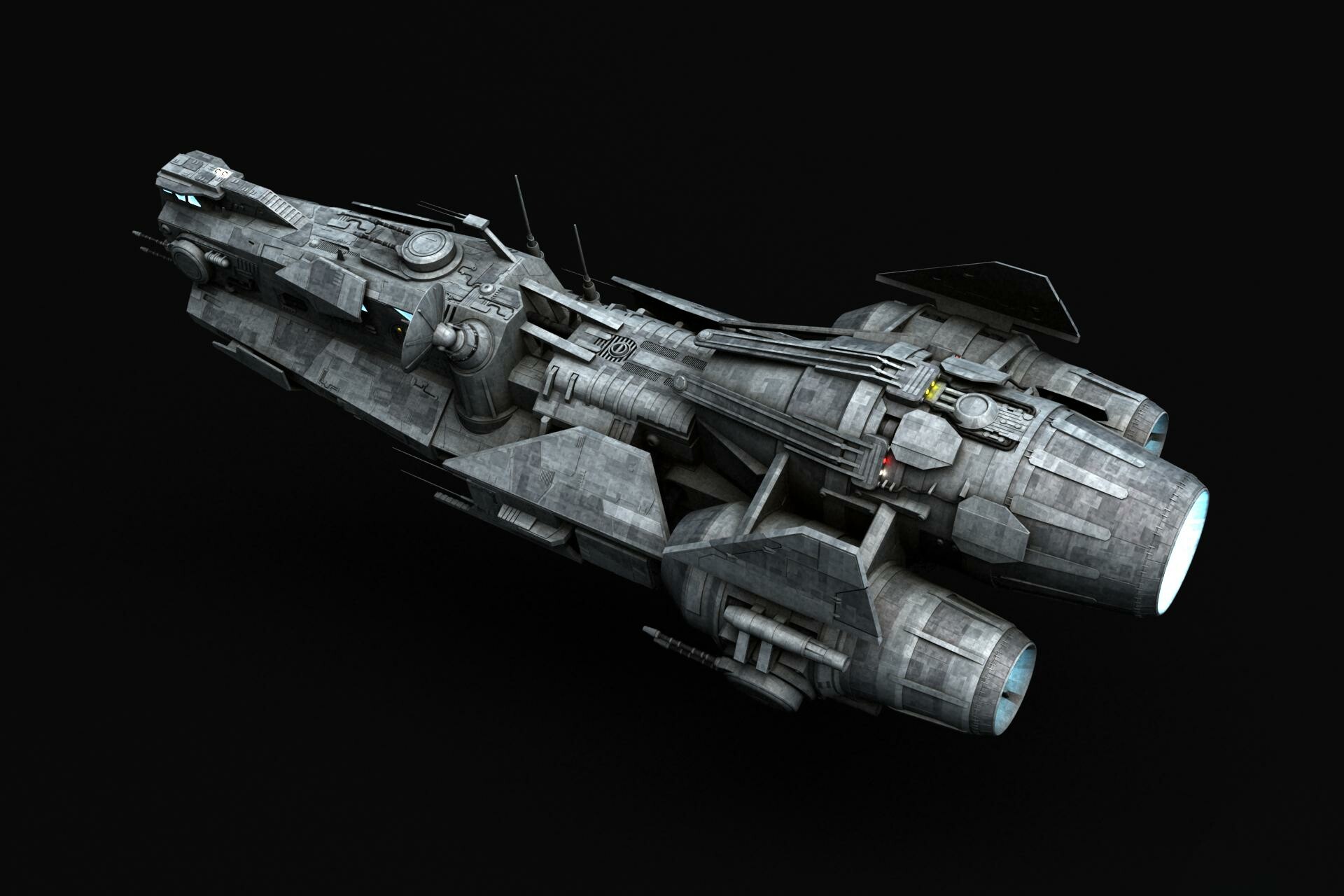 Alexander Ivanov - Galactic Empire Thranta-class corvette