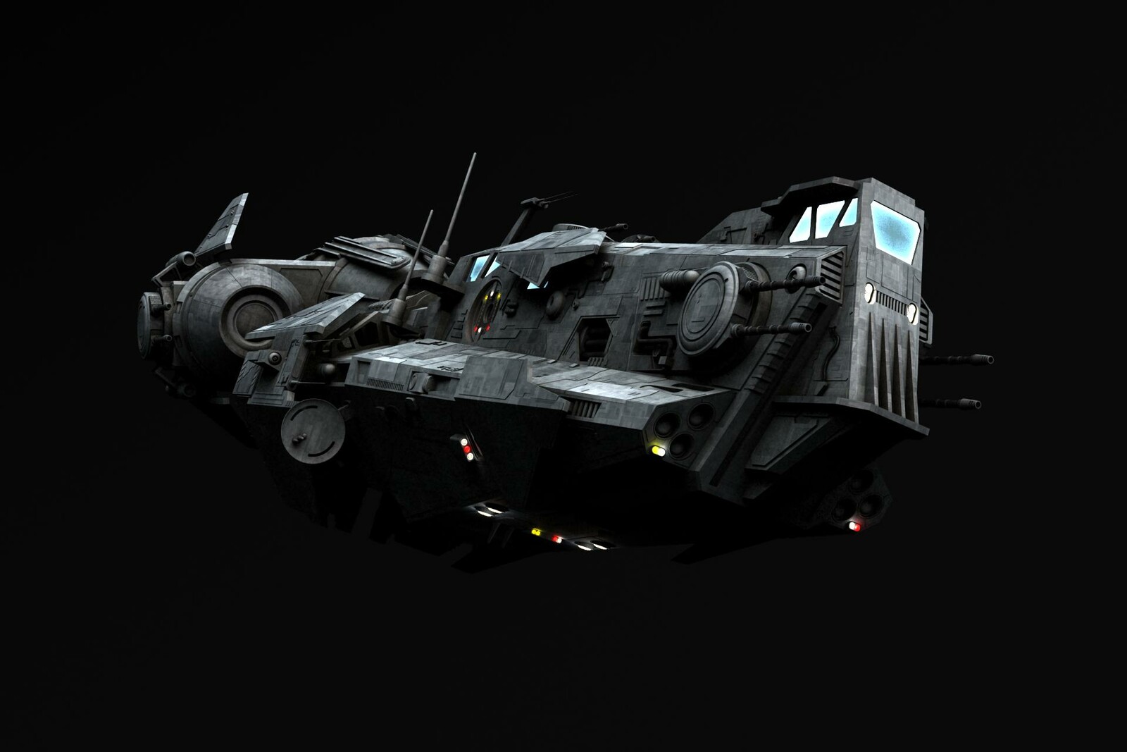 Alexander Ivanov - Galactic Empire Thranta-class corvette