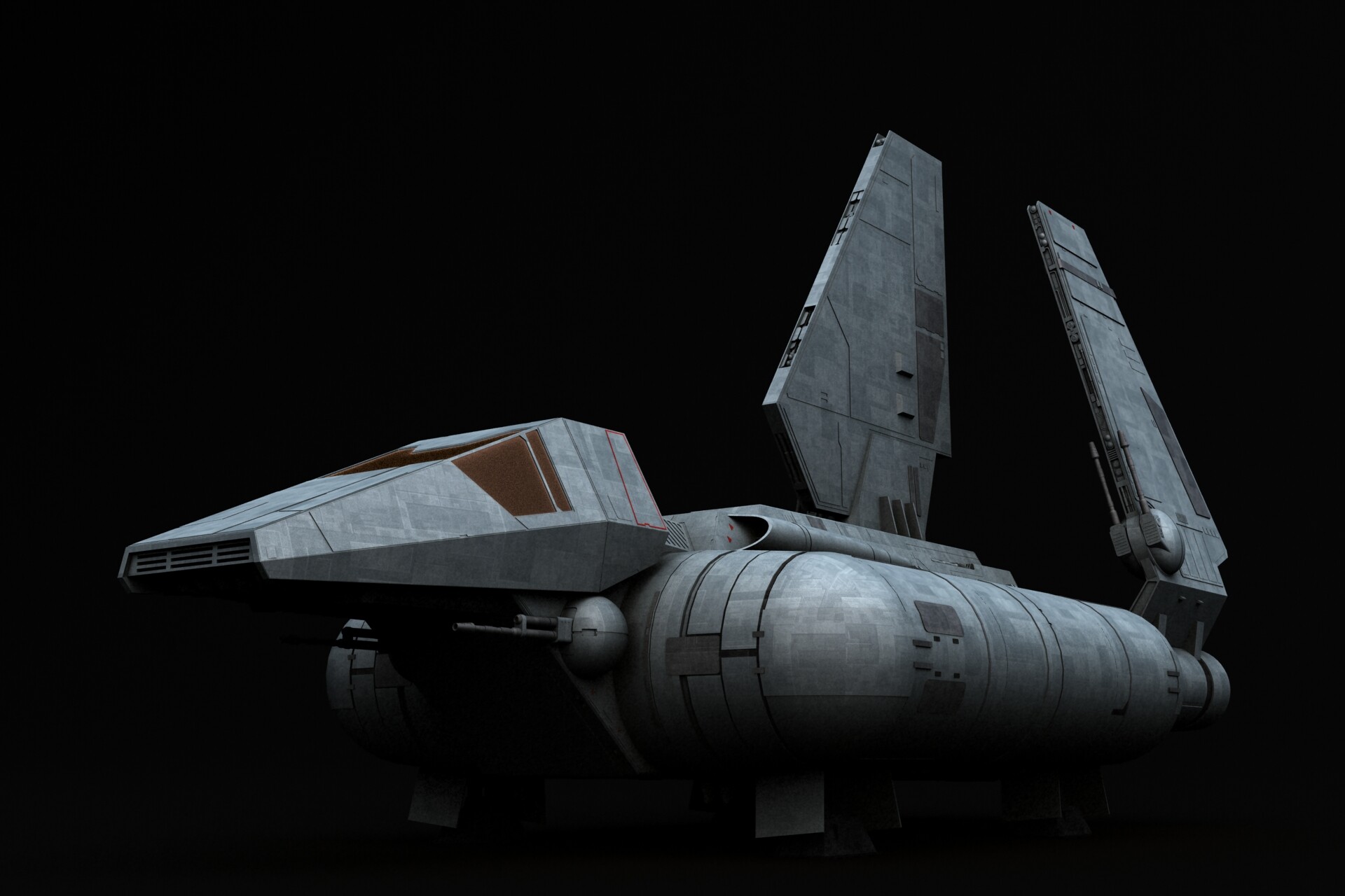 Alexander Ivanov - Galactic Empire Sentinel-class landing craft