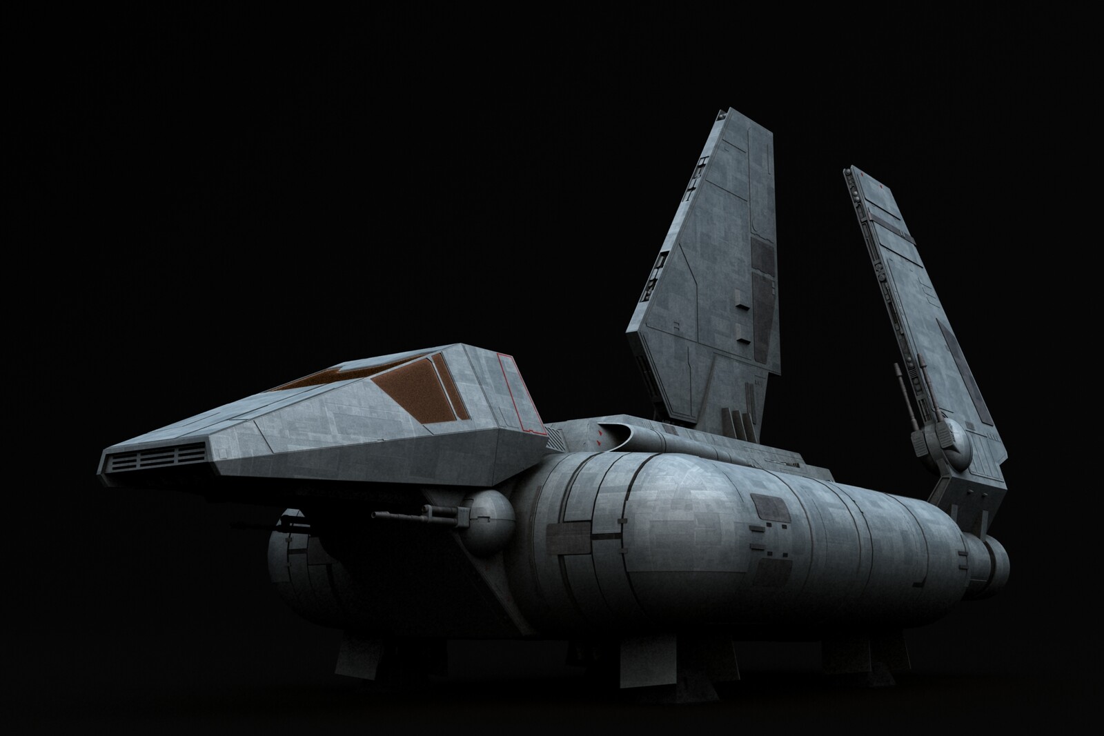 Alexander Ivanov - Galactic Empire Sentinel-class landing craft