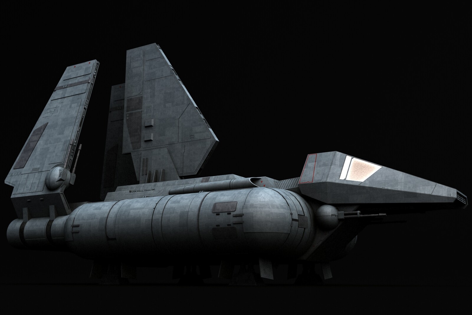 Alexander Ivanov - Galactic Empire Sentinel-class landing craft
