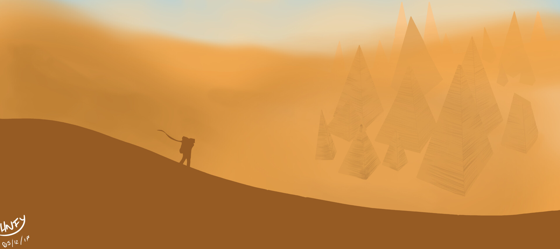 ArtStation - Desert Winds - Concept