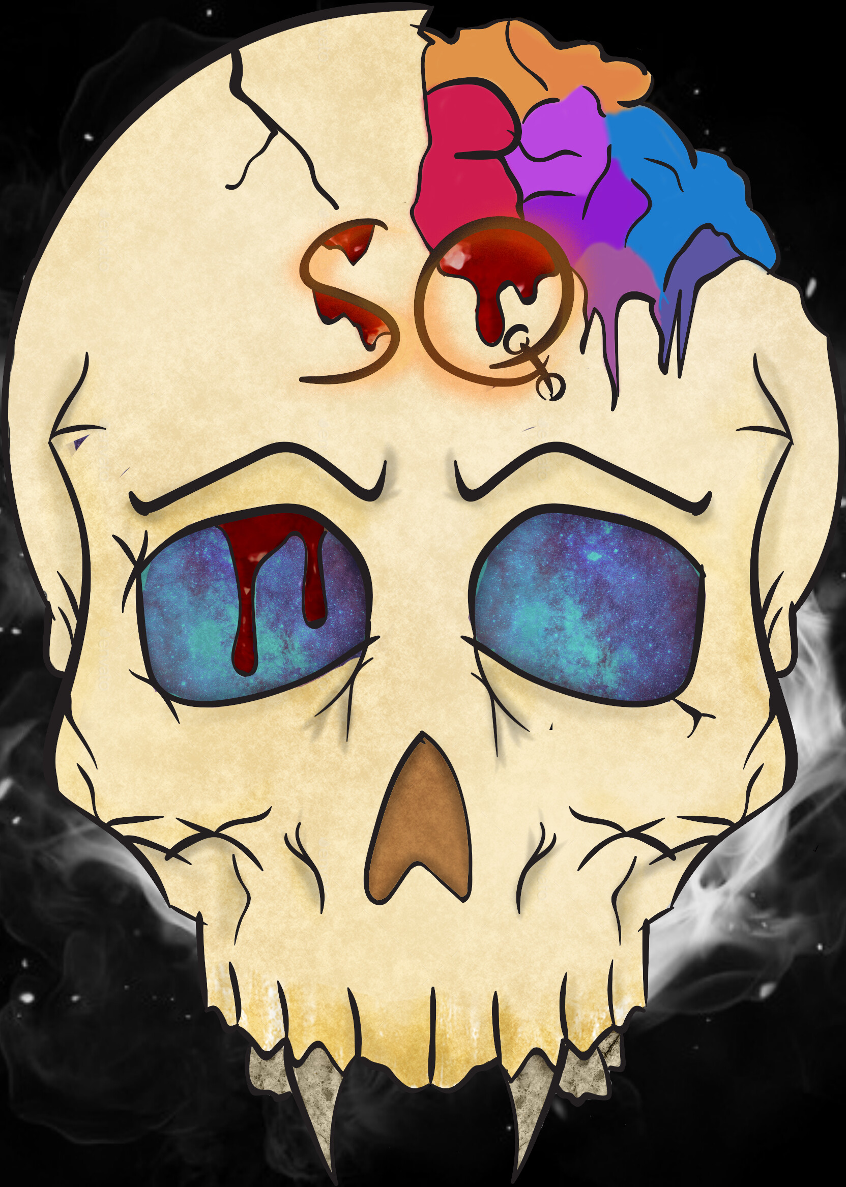 ArtStation - Skull Logo - SQ