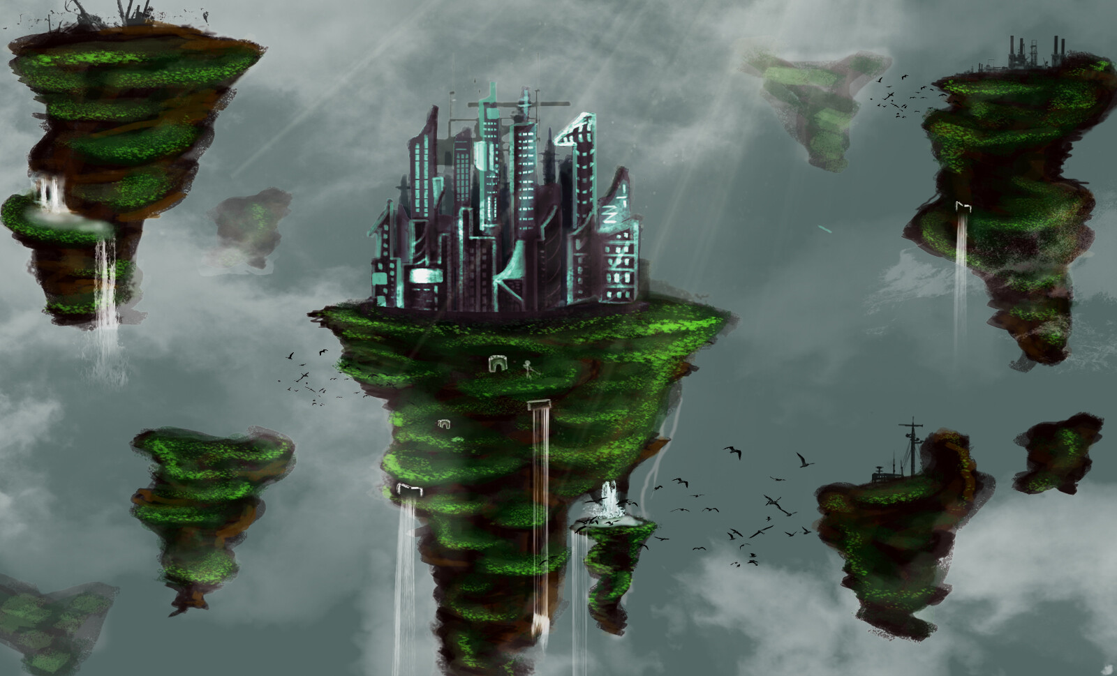 ArtStation - Bg painting