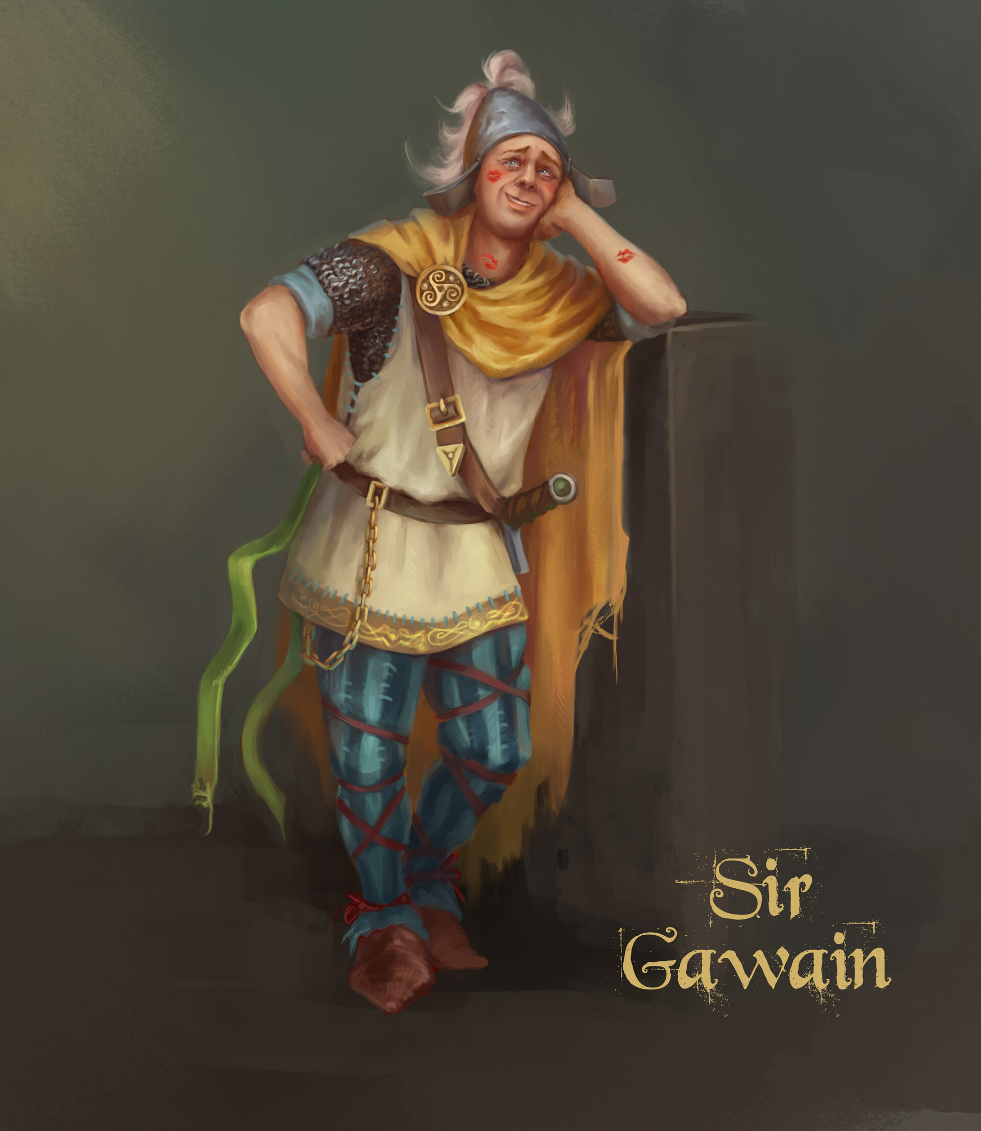 ArtStation - Knight Sir Gawain