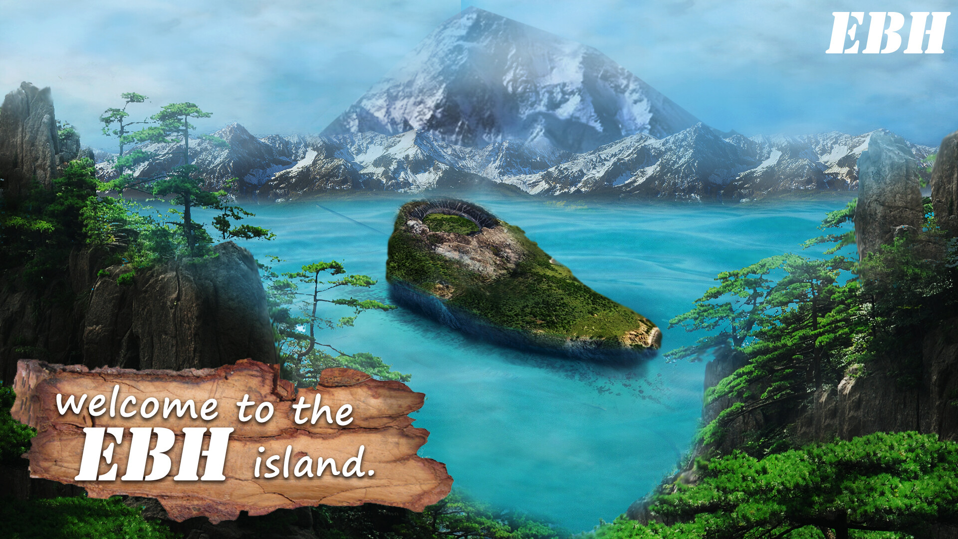 ArtStation - The ebh (english boot house) island .matte painted